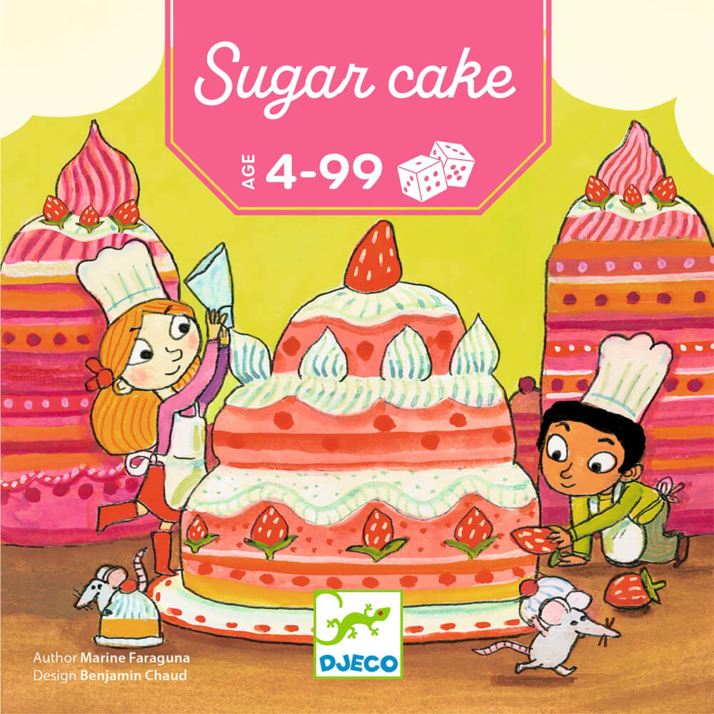 Cukrový koláč (Sugarcake) DJECO | Happy Bunny